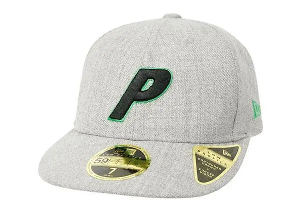PALACE New Era La Cap - Grey