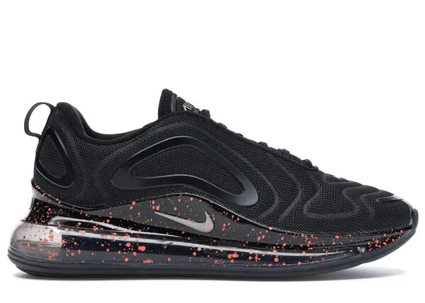 Nike Air Max 720 - Black/hyper Crimson/metallic Silver