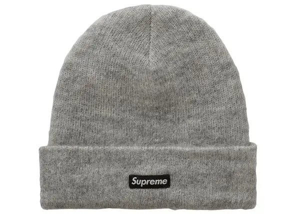 Supreme Mohair Beanie - Grey