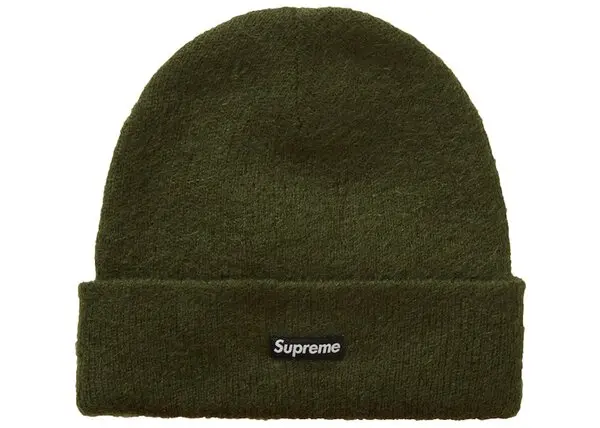 Supreme Mohair Beanie - Olive