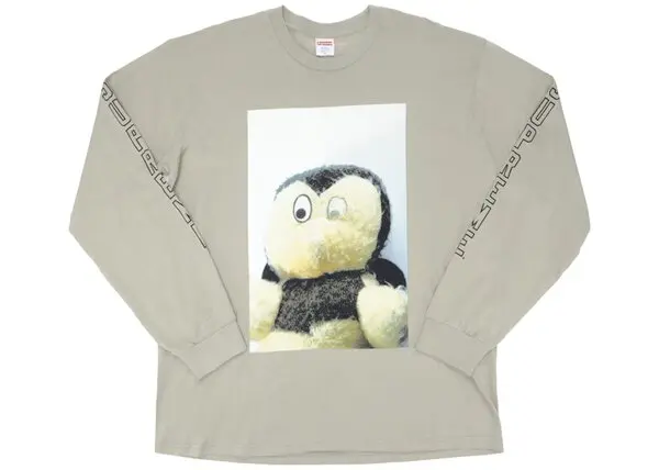Supreme Mike Kelley Ahhyouth! Long Sleeve T-shirt - Clay