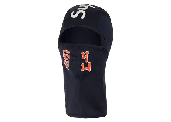 Supreme Mlb Kanji Teams San Francisco Giants Balaclava - Navy Blue