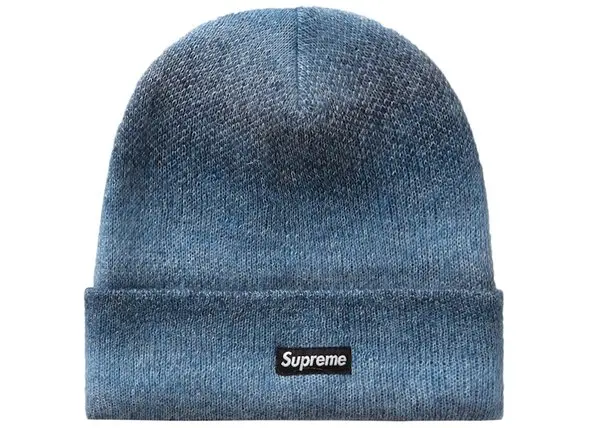 Supreme Mohair Beanie Fw19 - Mixed Blue