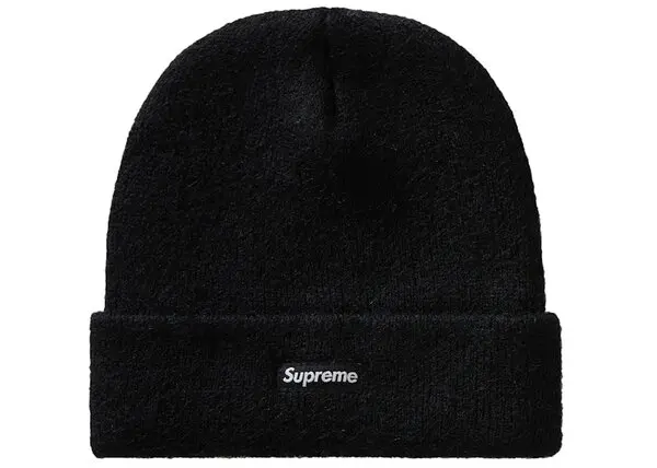 Supreme Mohair Beanie Fw19 - Black