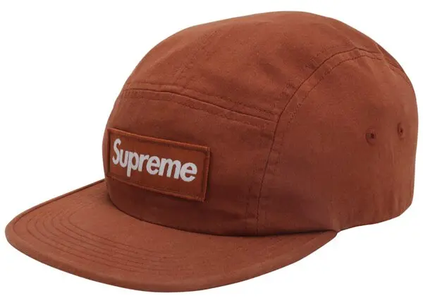 Supreme Military Camp Cap - Rust Orange