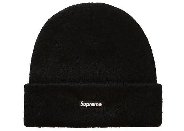 Supreme Mohair Beanie Fw20 - Black
