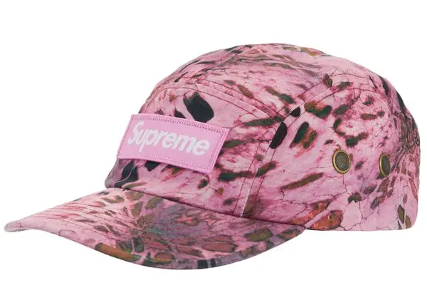 Supreme Military Camp Cap - Pink Prym1 Camo