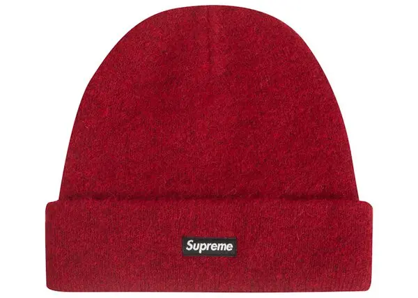 Supreme Mohair Beanie - Red