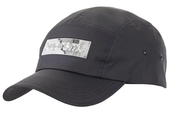 Supreme Mirror Camp Cap - Black