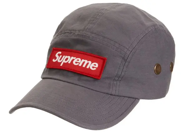 Supreme Military Camp Cap - Grey