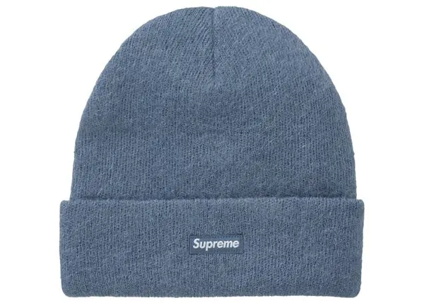 Supreme Mohair Beanie - Dark Slate