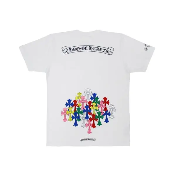 Chrome Hearts Cross T-Shirt - White | Editorialist