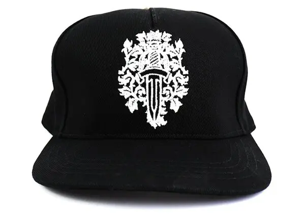 Chrome Hearts Dagger Baseball Cap - Black/white