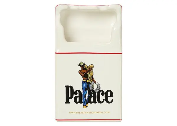PALACE Saves Ceramic Ashtray - White