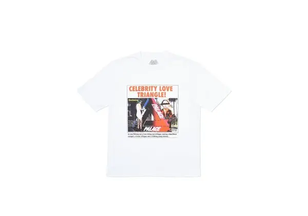 PALACE Love Triangle T-shirt - White