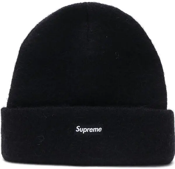 Supreme Mohair Beanie - Black