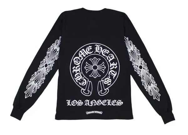 Chrome Hearts Los Angeles Excluisve Long Sleeve T-shirt - Black