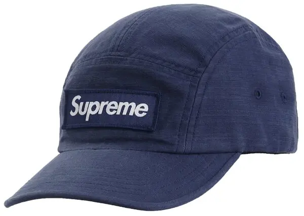Supreme Military Camp Cap - Navy Blue