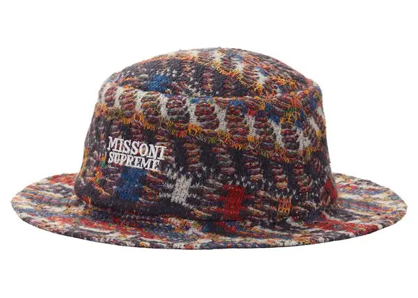 Supreme Missoni Crusher Hat - Navy Blue