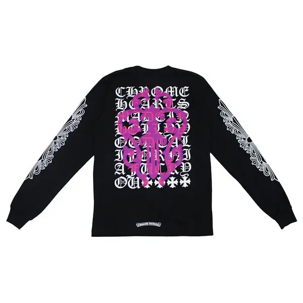 Chrome Hearts Eye Chart Dagger Longsleeve T-shirt