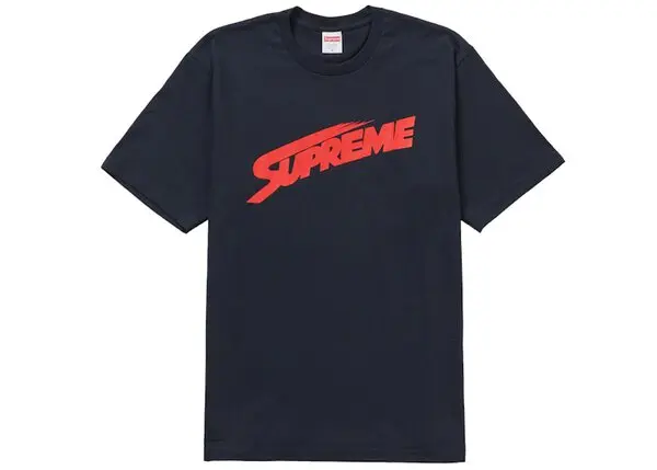 Supreme Mont Blanc Tee Shirt - Navy Blue