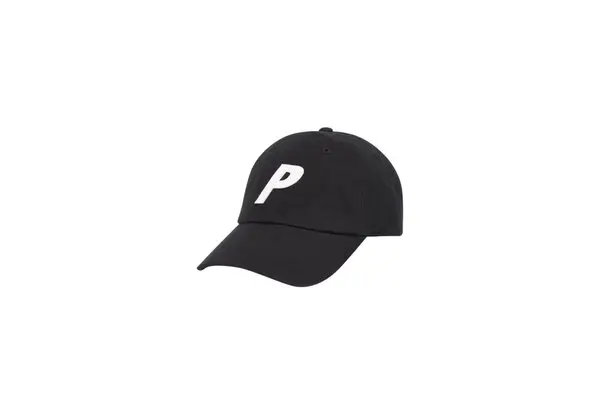 PALACE P 6panel Cap - Black