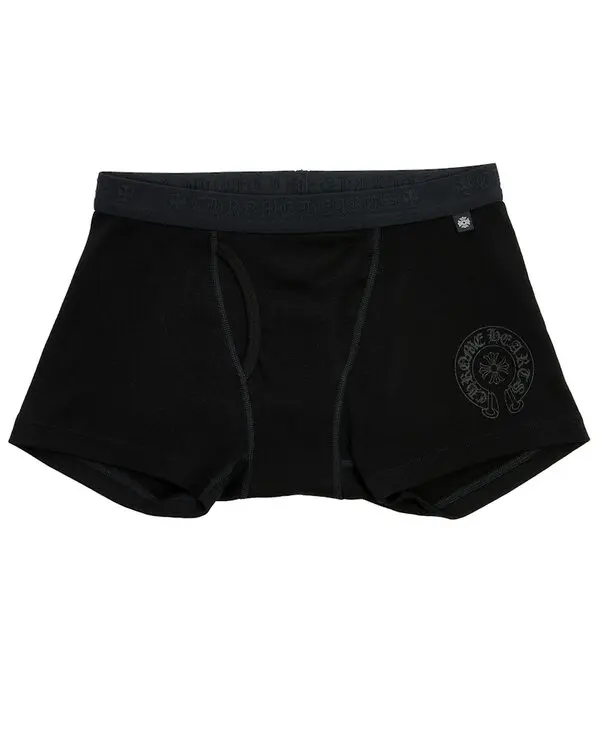 Chrome Hearts Boxer Brief Shorts - Black