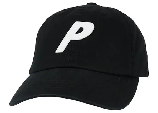 PALACE P 6-panel Cap - Black