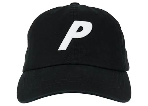 PALACE P 6-panel Cap - Black