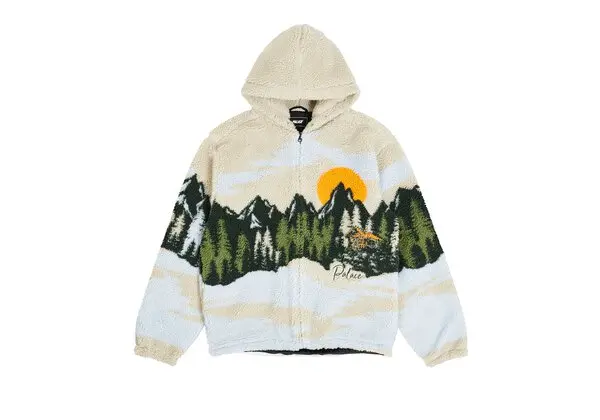 PALACE Palaska Fleece Jacket - Beige