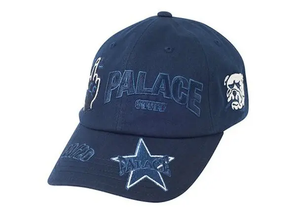 PALACE Pack 6panel Cap - Navy Blue