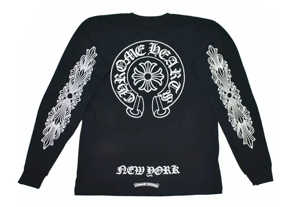 Chrome Hearts New York Exclusive Long Sleeve T-shirt - Black