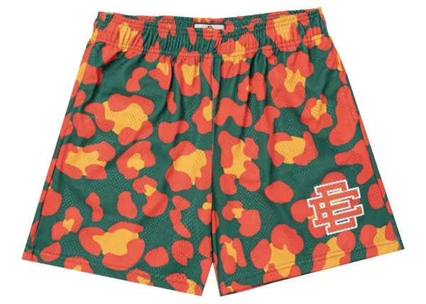 ERIC EMANUEL Ee Basic Short - Green Cheetah
