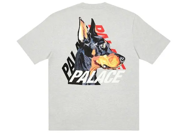 PALACE P3k9 T-shirt - Grey Marl