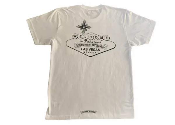 Chrome Hearts Las Vegas Exclusive T-Shirt - White | Editorialist