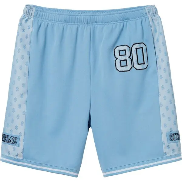 Supreme Monogram Short - Columbia Blue