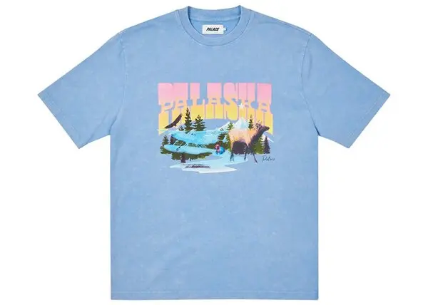 PALACE Palaska Dye T-shirt - Blue