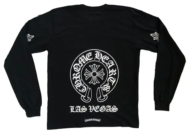 Chrome Hearts Las Vegas Exclusive Long Sleeve T-shirt - Black