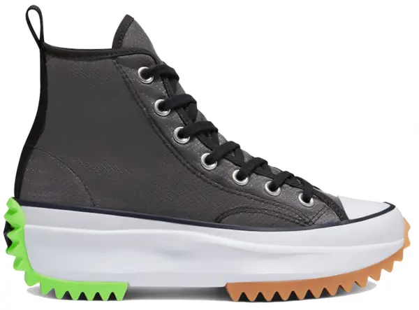 CONVERSE Run Star Hike High Top Sneakers - Black/white/ghost Green