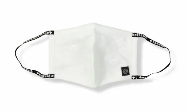 Chrome Hearts Motif Facemask - White
