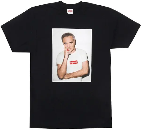Supreme Morrissey Tee Shirt - Black