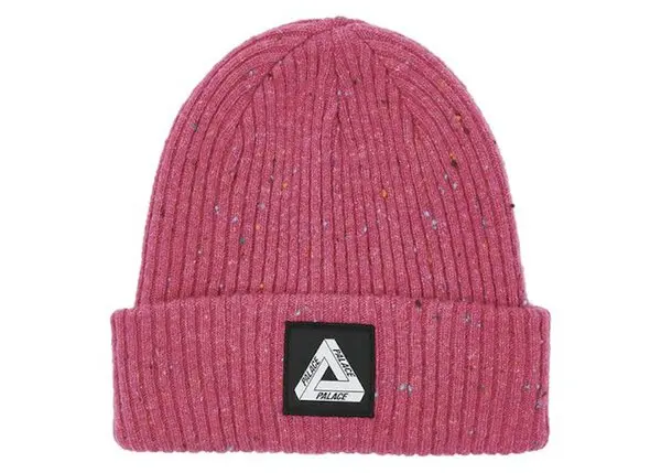 PALACE Nepped Triferg Patch Beanie - Cherry