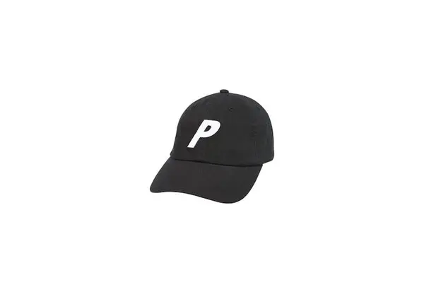 PALACE P 6-panel Cap - Black