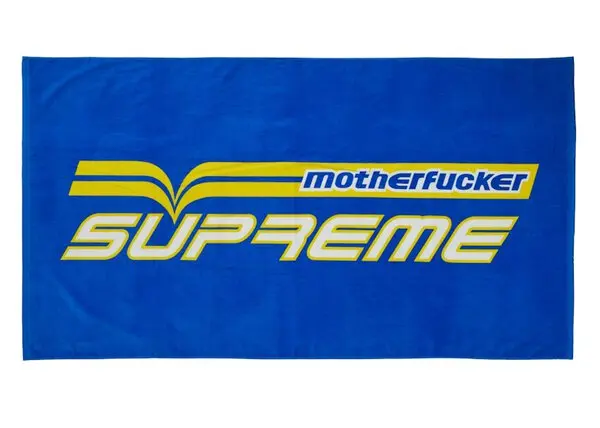 Supreme Motherfucker Towel - Royal