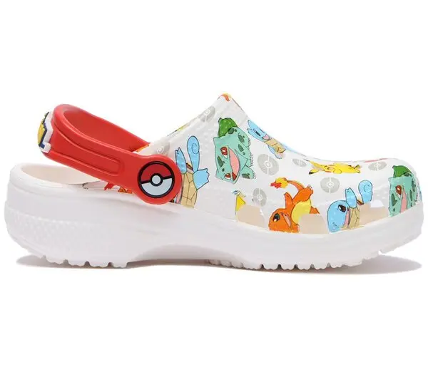 CROCS Classic Clog Pokemon - White/multi