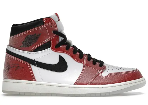 JORDAN 1 Retro High Trophy Room Chicago - White/varsity Red/sail