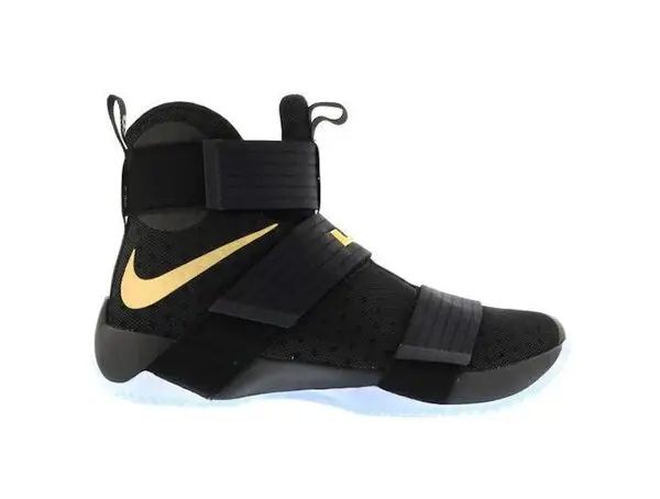 Nike Lebron Zoom Soldier Sneakers - Black/metallic Gold