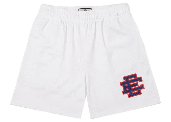 ERIC EMANUEL Ee Basic Short - White/navy Blue