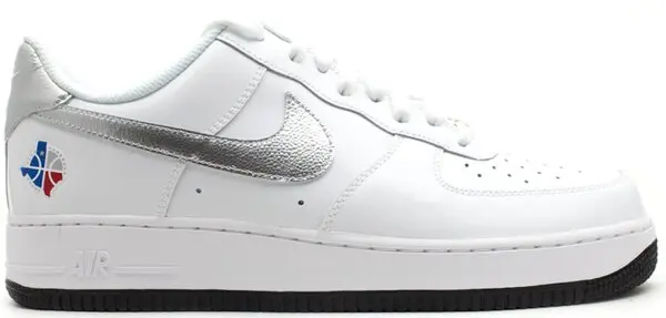 Nike Force 1 Low Allstar Sneakers - White/metallic Silver/black