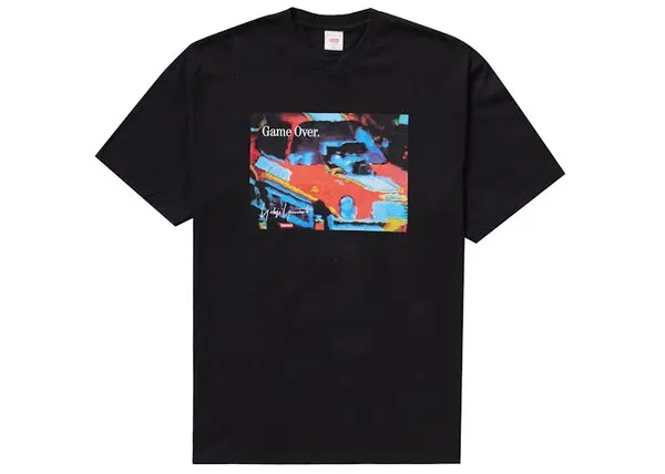 Supreme Yohji Yamamoto Game Over Tee Shirt - Black